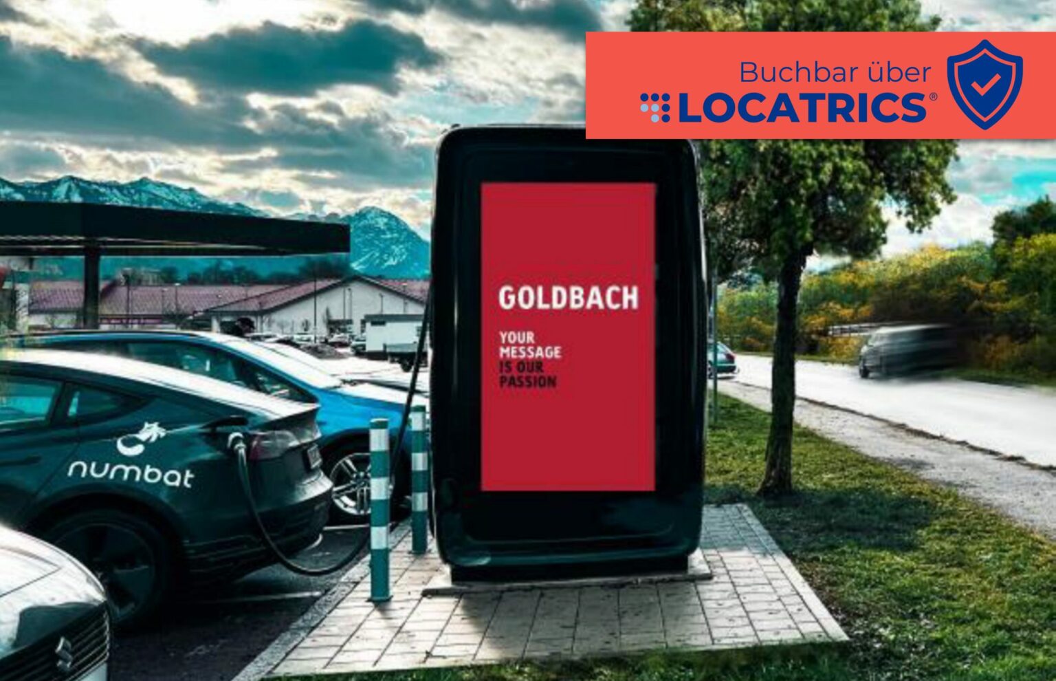 Goldbach Mobility Channel: Ausbau der DOOH-Screens an Ladestationen ...